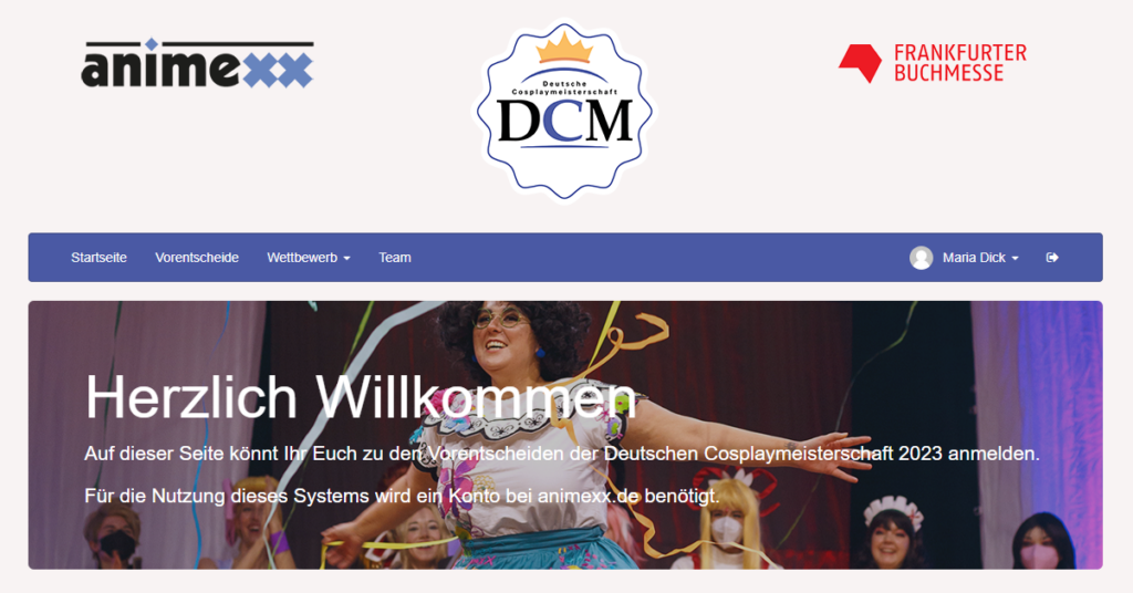Start der Deutschen Cosplaymeisterschaft 2023